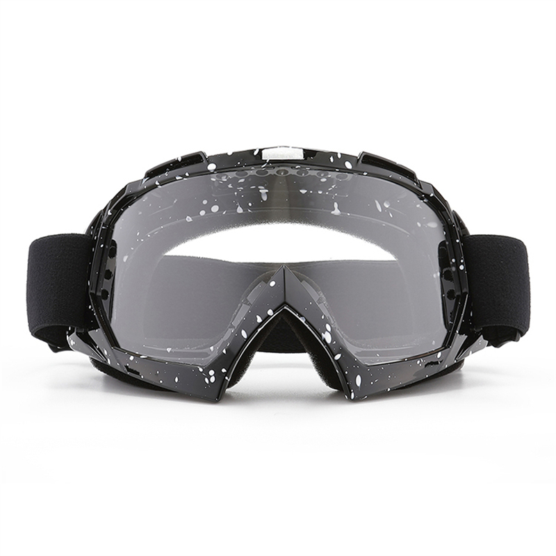 Anti fog double lens motorcycles safety goggles