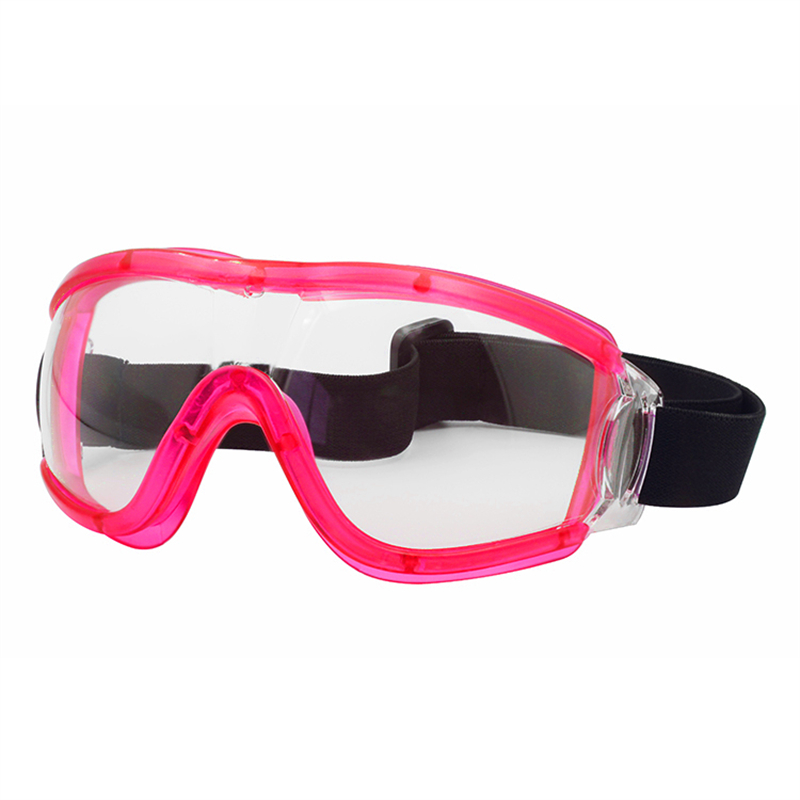 Comfortable transparent kids safety goggles