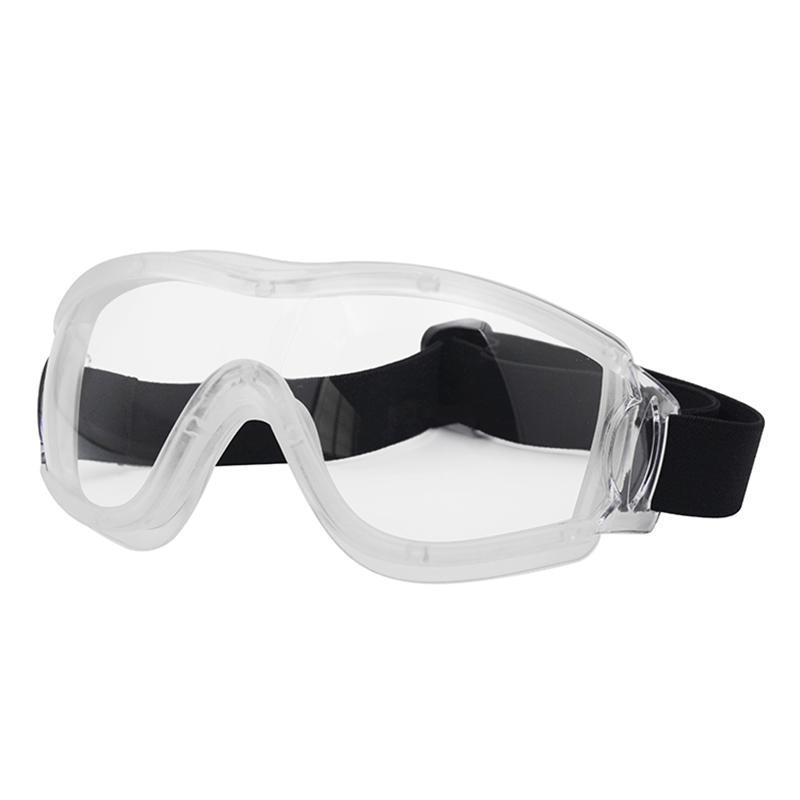 Comfortable transparent kids safety goggles