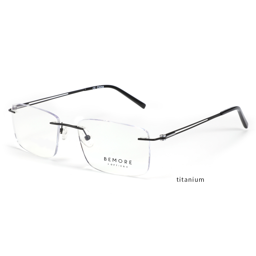 Men japan beta titanium rimless frames glasses | glasses manufacturers