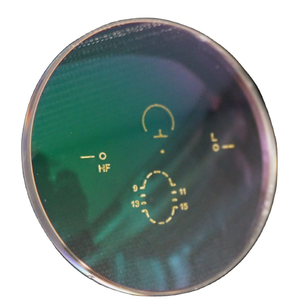 Semi finished ar coating eyeglasses lens